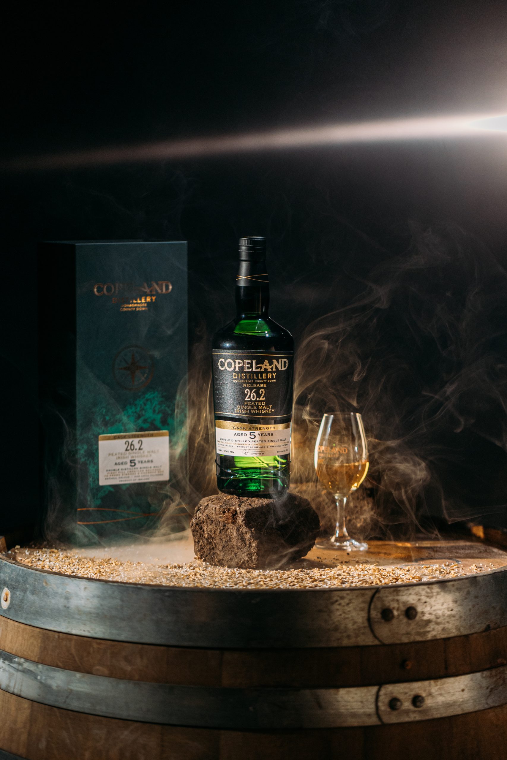 26.2 Cask Strength Peated Single Malt Irish Whiskey