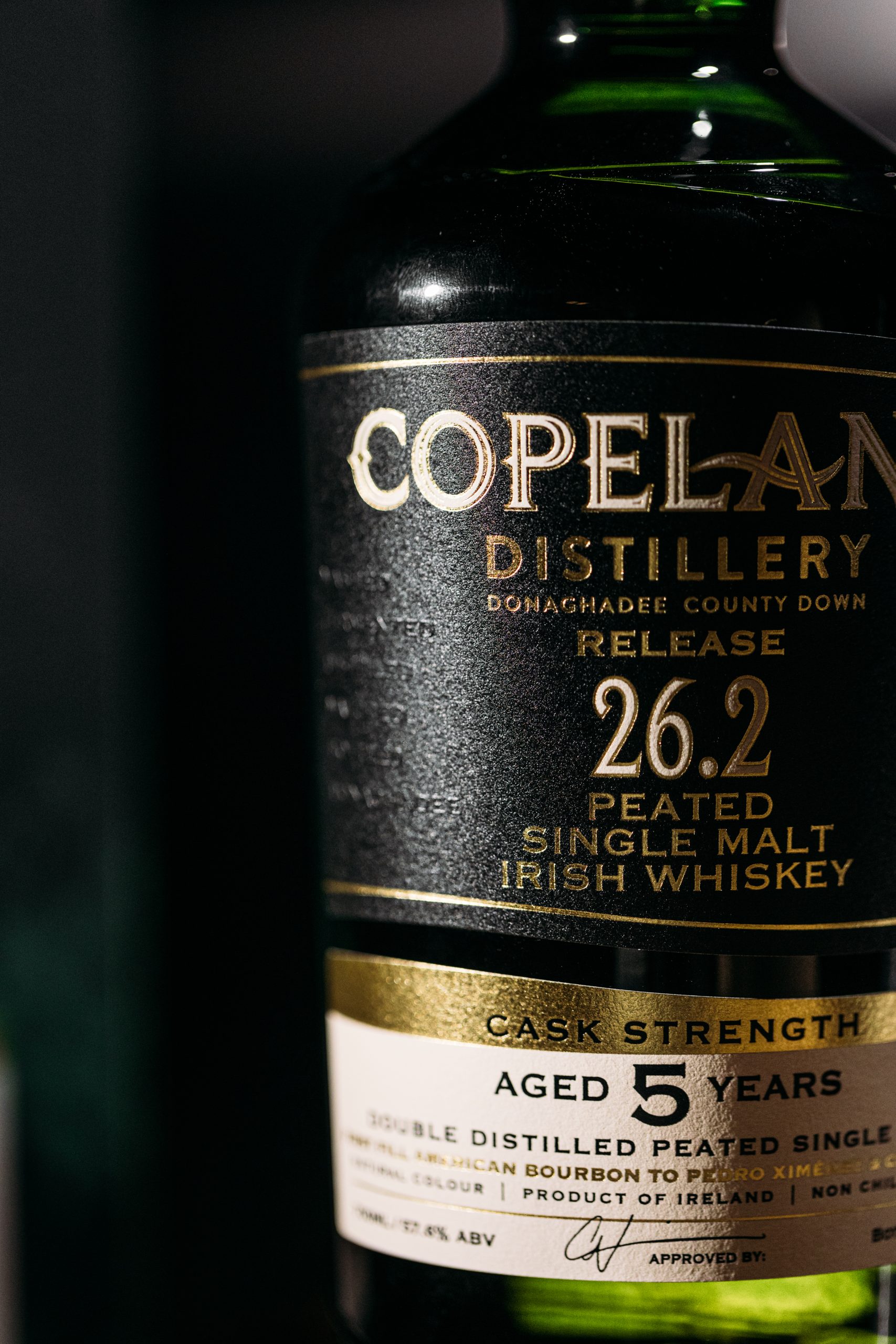 26.2 Cask Strength Peated Single Malt Irish Whiskey